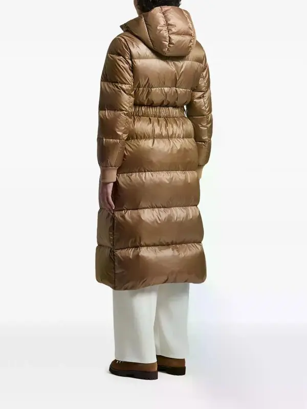 Peserico Belted Hooded Coat