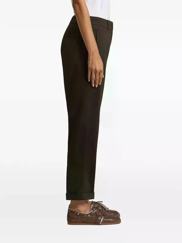 Peserico Turn-up Cuff Tailored Trousers