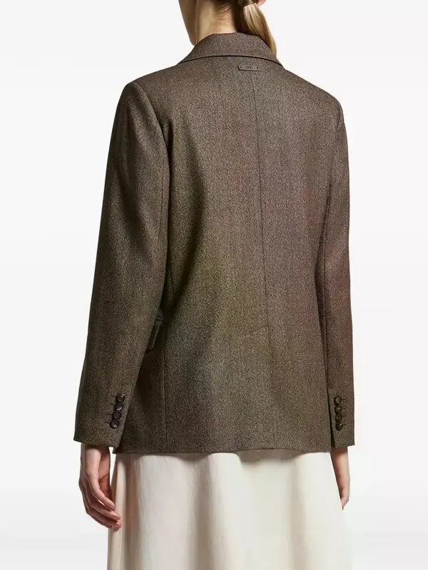 Peserico Single-breasted Peak-lapel Blazer