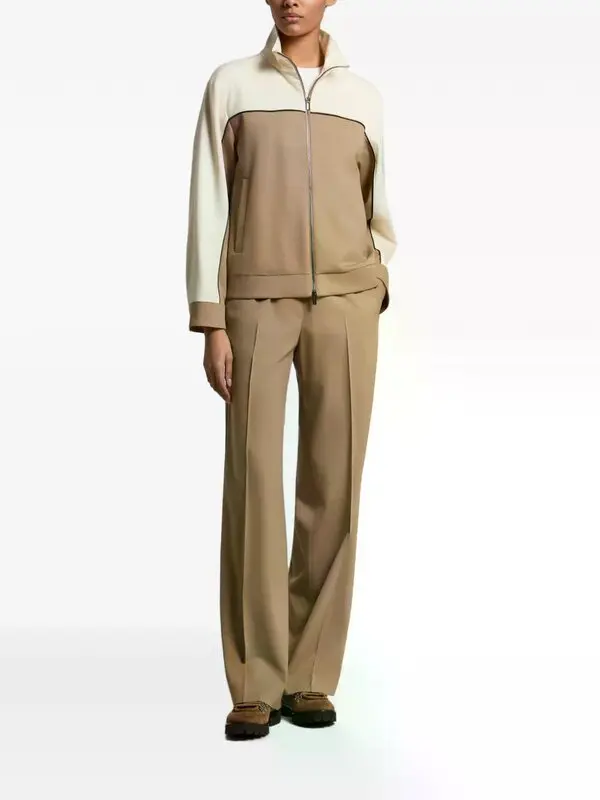Peserico Colour-block Panelled Zip-up Jacket