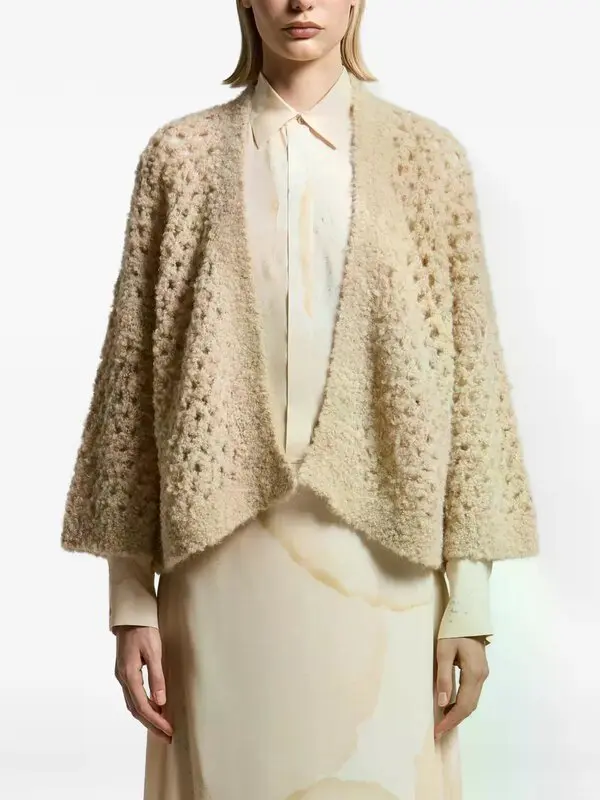 Peserico Open-knit Cardigan