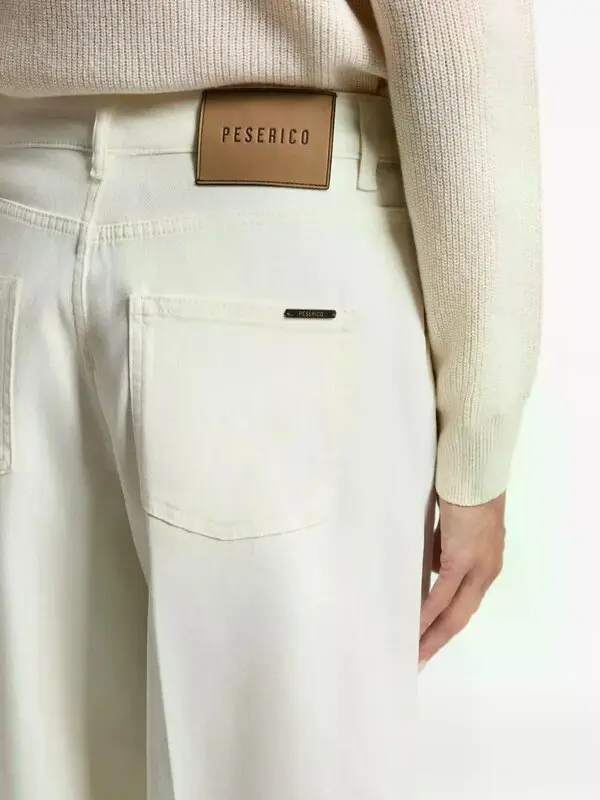 Peserico Pleated Wide-leg Trousers