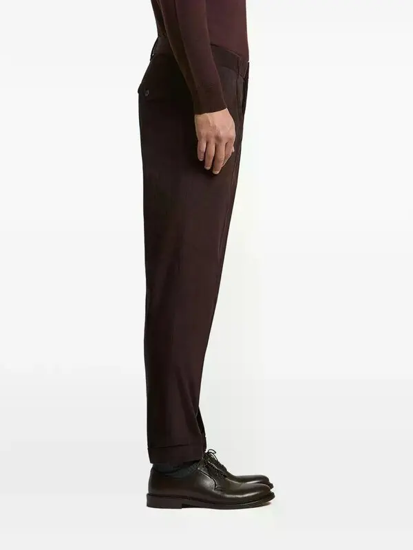 Peserico Pleated Corduroy Trousers