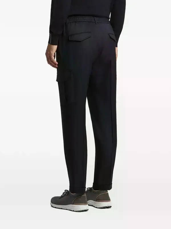 Peserico Pleated Drawstring-waist Trousers