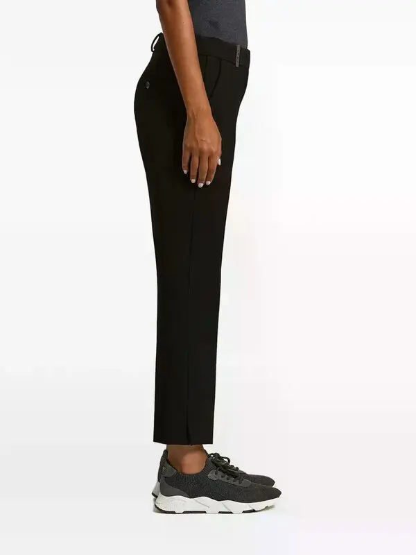 Peserico Logo-plaque Slim-fit Trousers