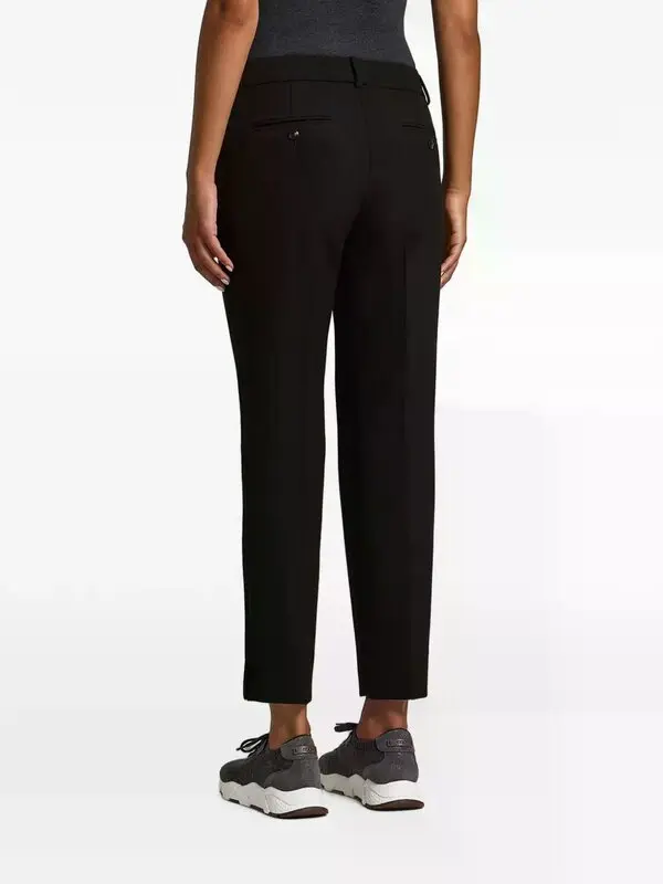 Peserico Logo-plaque Slim-fit Trousers