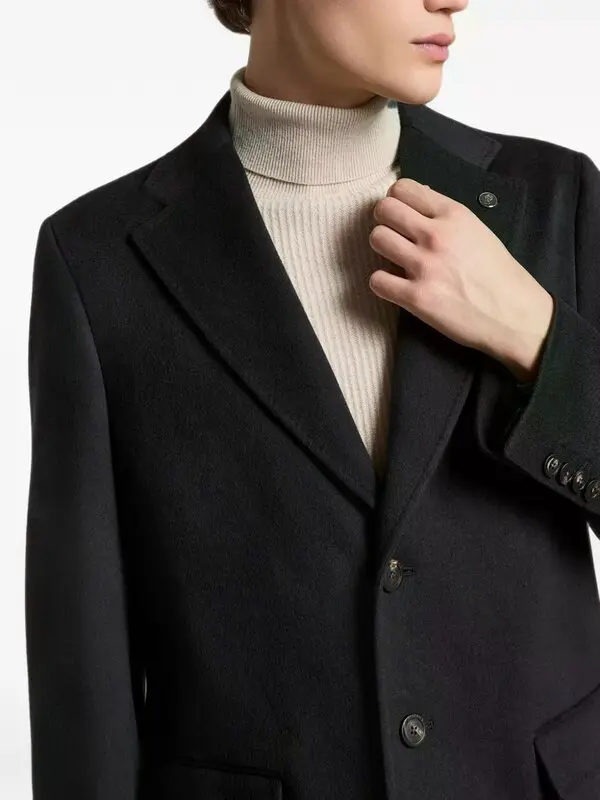 Peserico Single-breasted Notched-lapels Coat