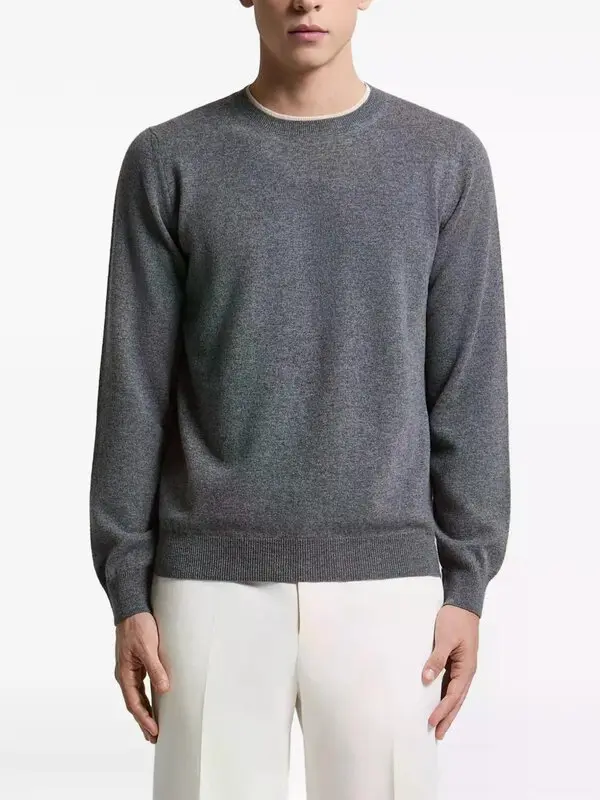 Peserico Ribbed-trim Sweater