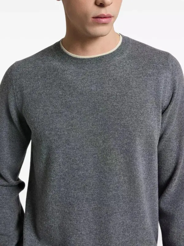 Peserico Ribbed-trim Sweater
