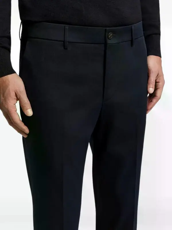 Peserico Pressed-crease Tailored Trousers