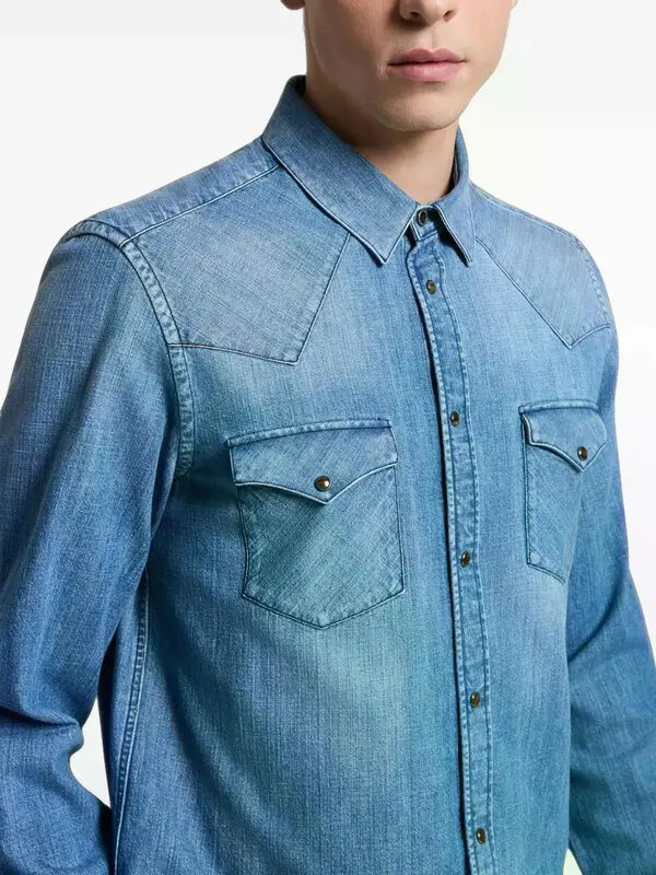 Peserico Western-style Denim Shirt
