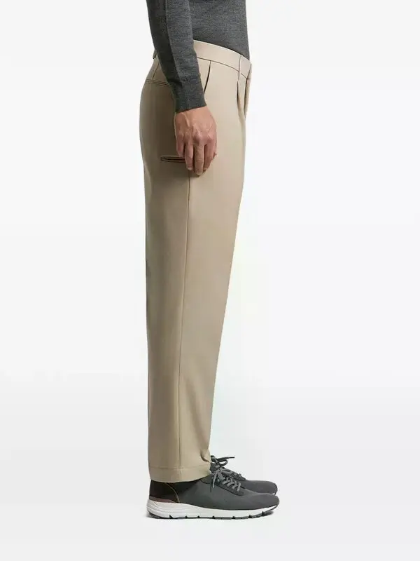 Peserico Pleated-waistband Tailored Trousers
