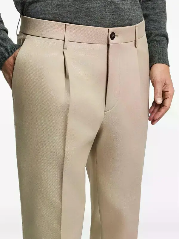 Peserico Pleated-waistband Tailored Trousers