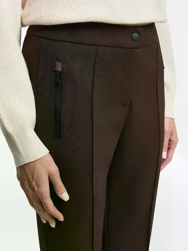 Peserico Zip-detail Tapered Trousers