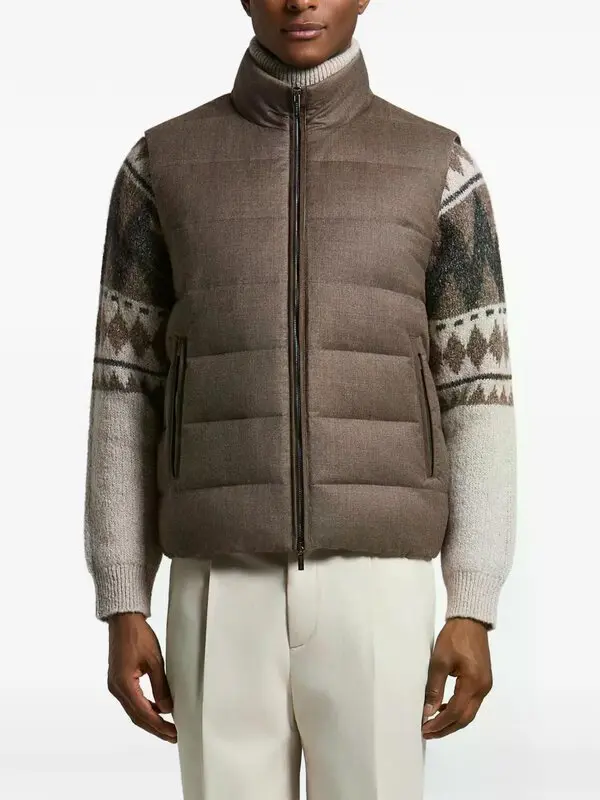 Peserico Quilted Padded Gilet