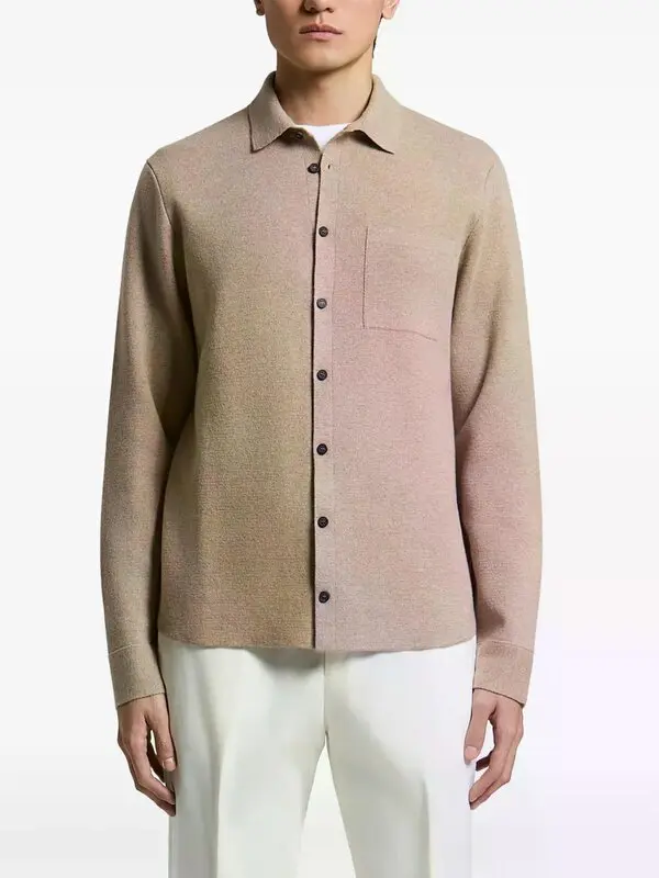 Peserico Button-up Chest-pocket Shirt