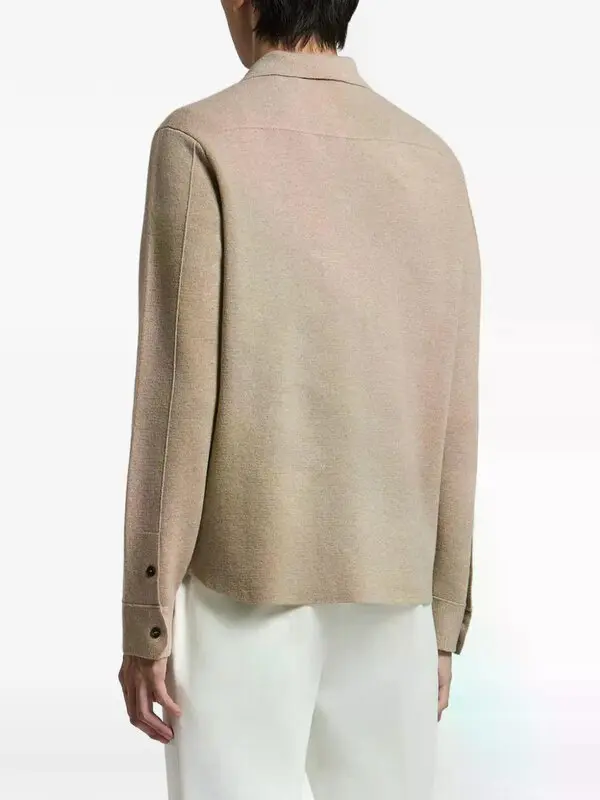 Peserico Button-up Chest-pocket Shirt