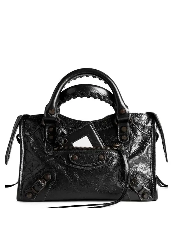 Balenciaga Le City Mini Leather Handbag - Multicolor