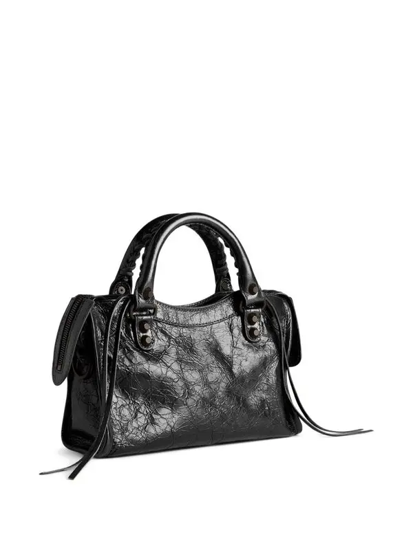 Balenciaga Le City Mini Leather Handbag - Multicolor
