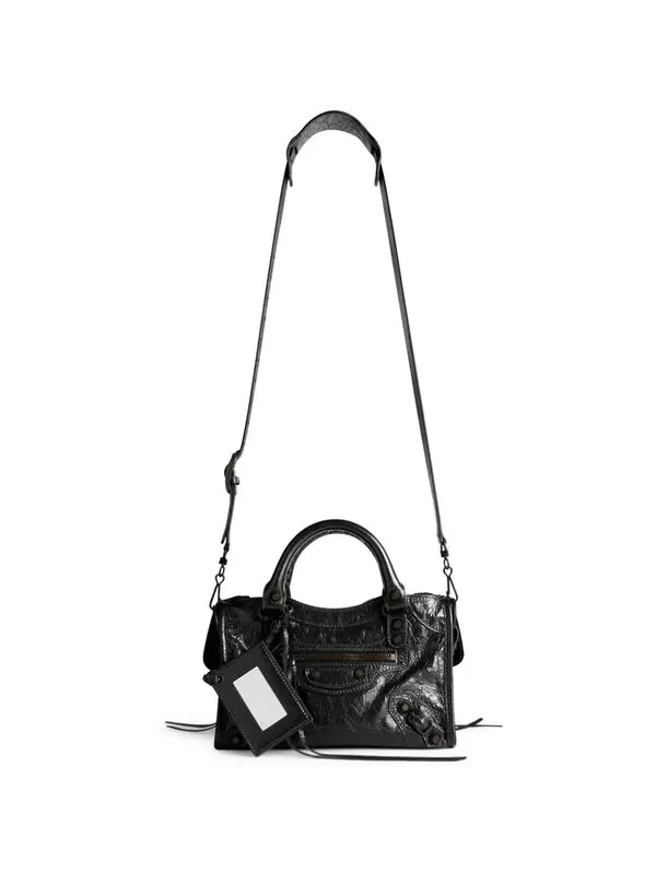 Balenciaga Le City Mini Leather Handbag - Multicolor