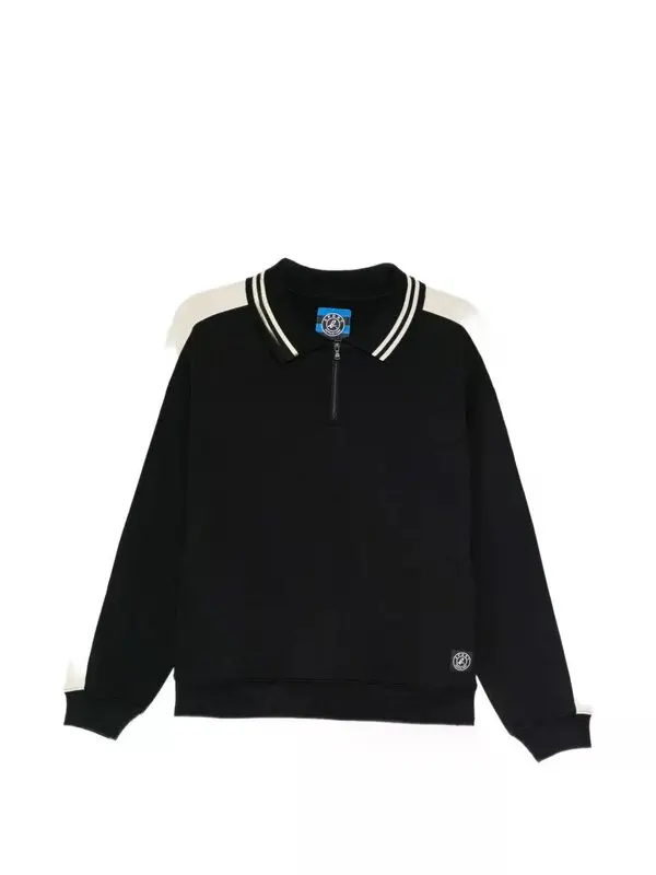 AGNES B. Half-zip Sweatshirt