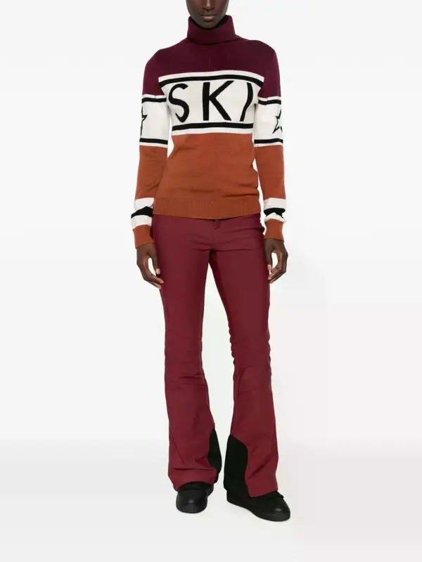 Perfect Moment Schild Intarsia-knit Sweater