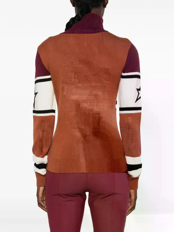 Perfect Moment Schild Intarsia-knit Sweater