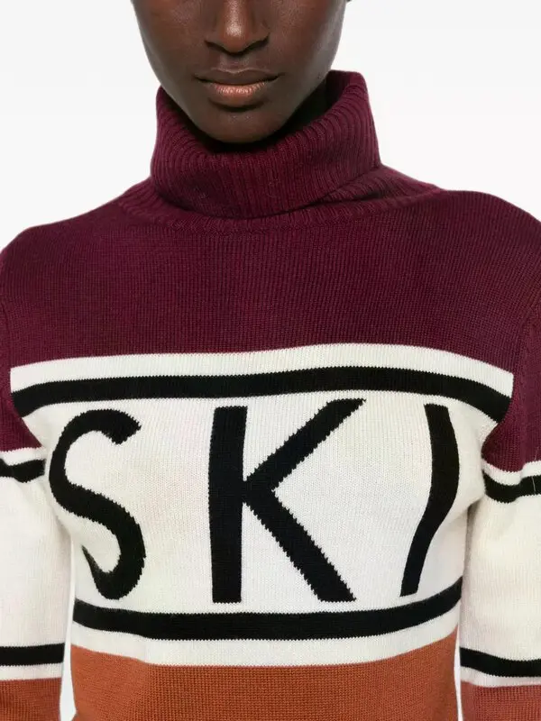 Perfect Moment Schild Intarsia-knit Sweater
