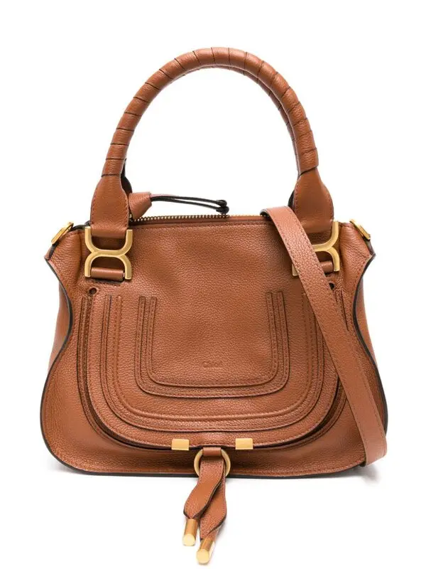 Chloé Marcie Small Leather Handbag - Multicolor