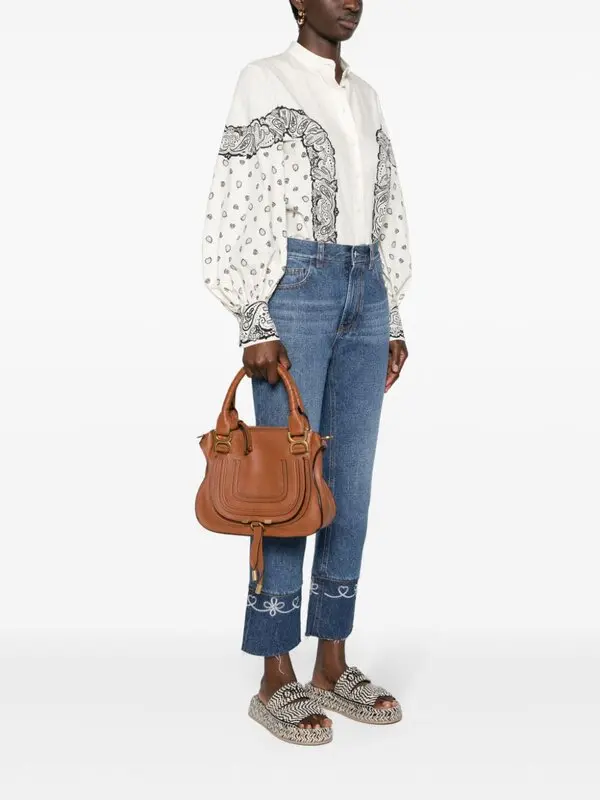 Chloé Marcie Small Leather Handbag - Multicolor