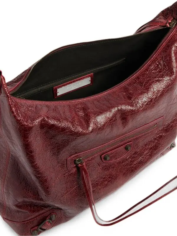 Balenciaga Le City Leather Hobo Bag