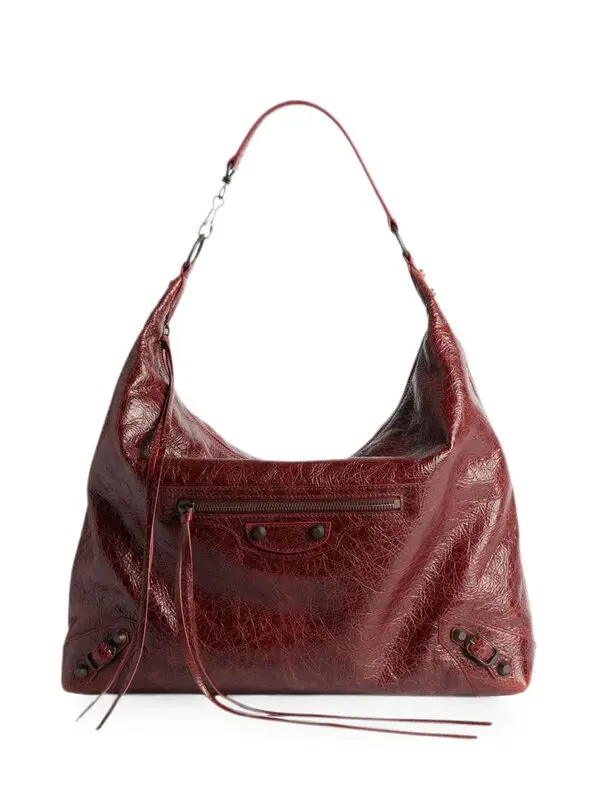 Balenciaga Le City Leather Hobo Bag - Multicolor