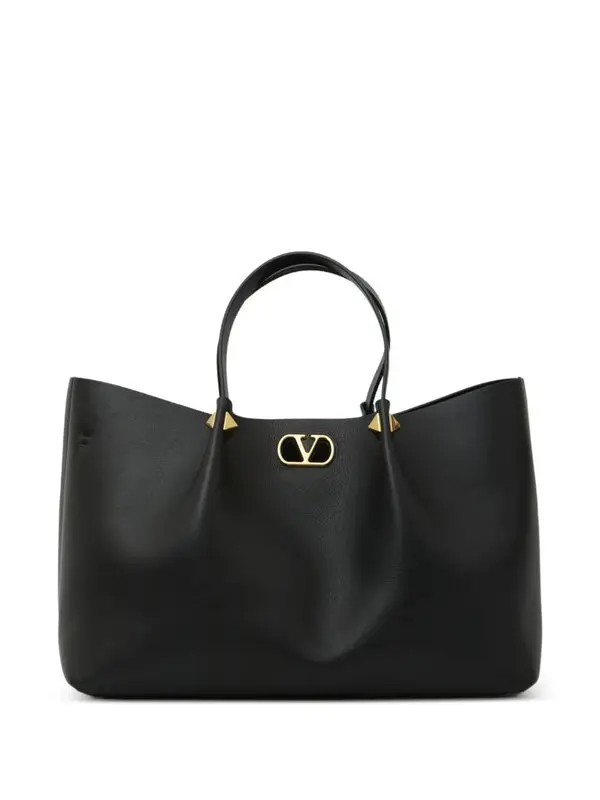 Valentino Garavani Vlogo Signature Large Leather Tote - Multicolor