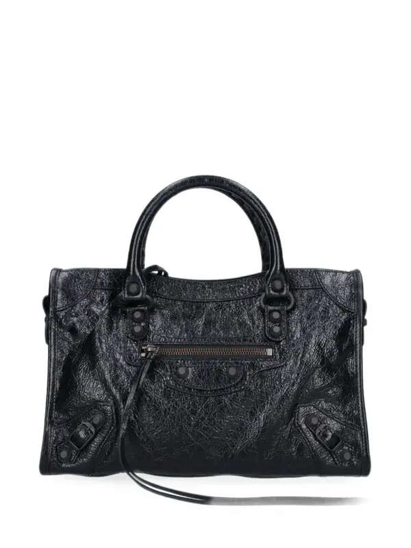 Balenciaga Le City Small Leather Handbag - Multicolor