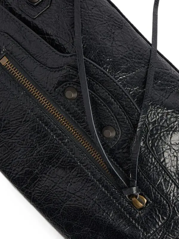 Balenciaga Le City Leather Clutch