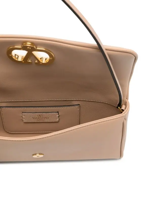 Valentino Garavani Devain Small Leather Shoulder Bag