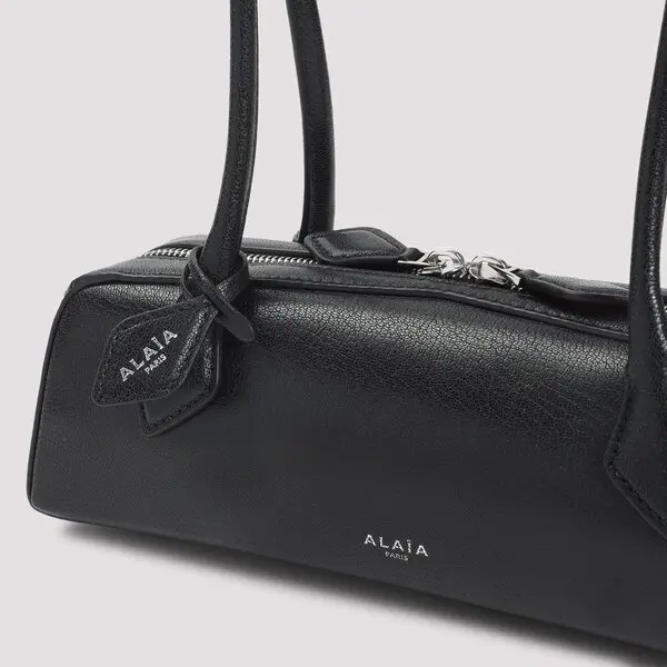 Alaïa Teckel Small Shoulder Bag - Black