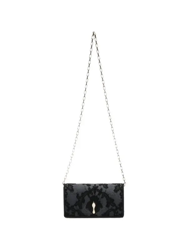 CHRISTIAN LOUBOUTIN Bwttina Satin Clutch - Multicolor