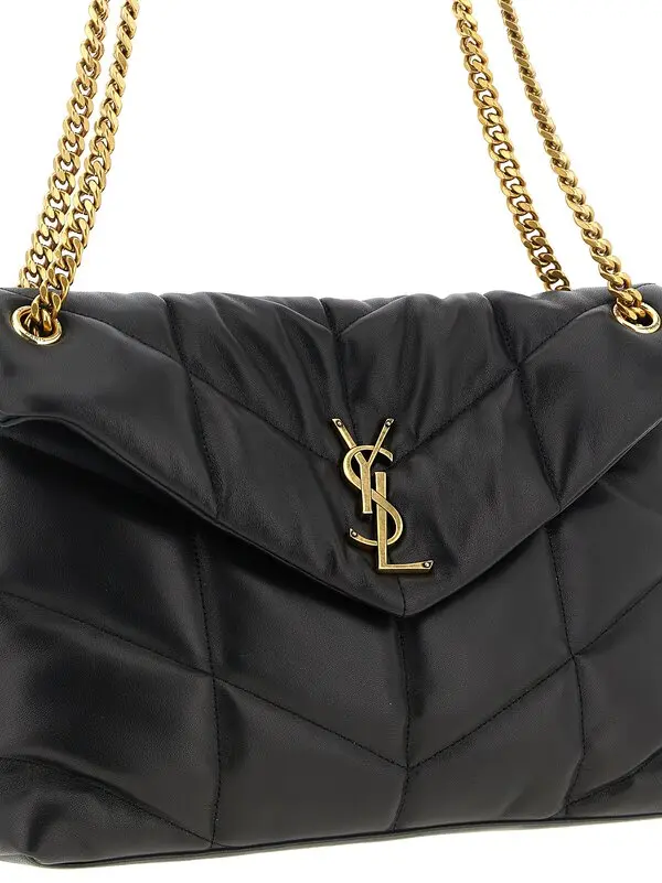 Saint Laurent Loulou Puffer' Medium Shoulder Bag