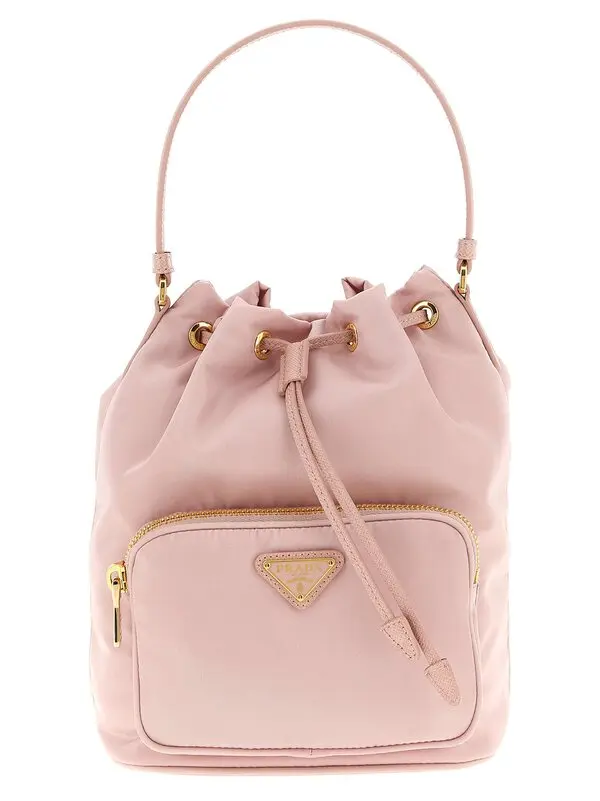 Prada Duet' Bucket Bag - Pink