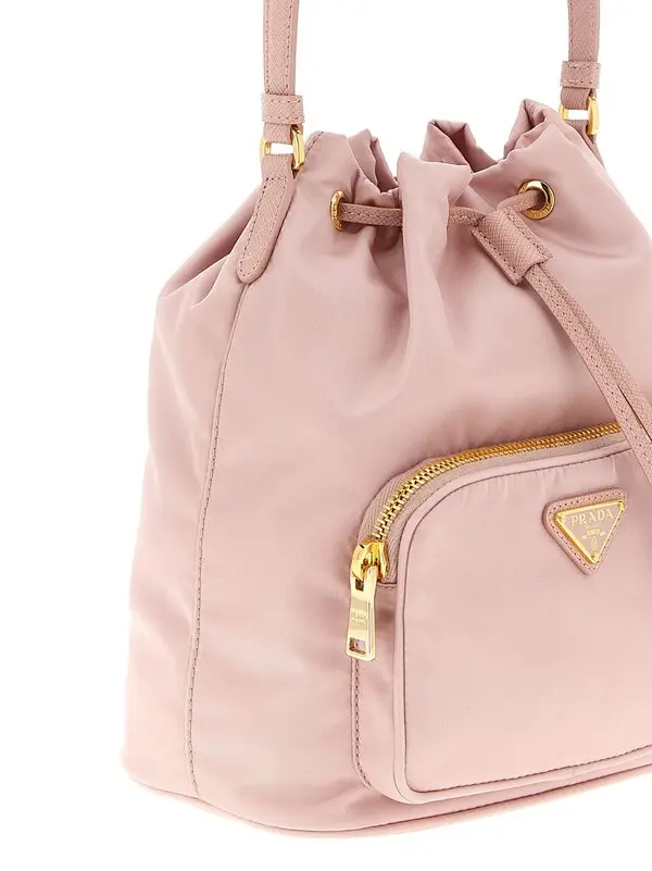 Prada Duet' Bucket Bag - Pink