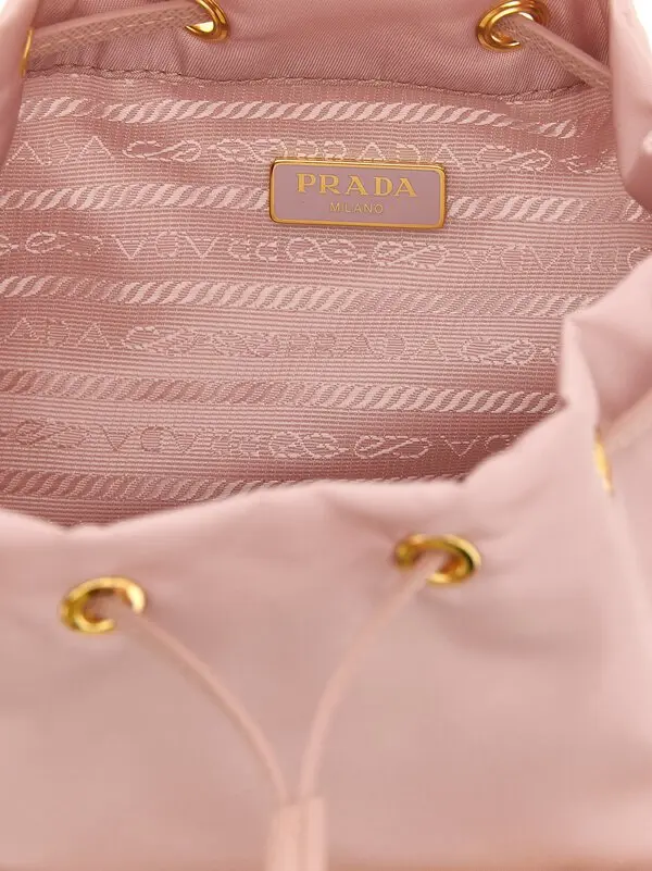 Prada Duet' Bucket Bag - Pink