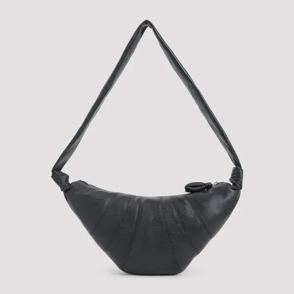 LEMAIRE Medium Croissant Shoulder Bag - Black