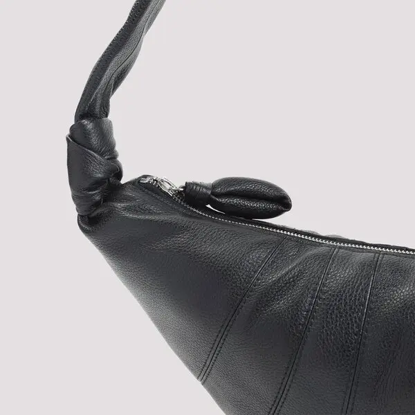 LEMAIRE Medium Croissant Shoulder Bag - Black