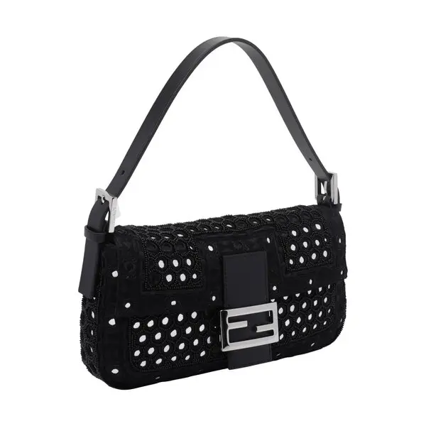 Fendi Baguette 26424 Re Edition Shoulder Bag