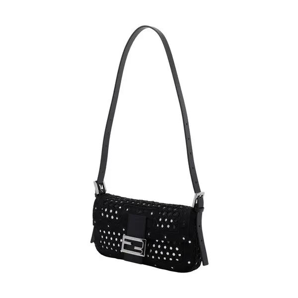 Fendi Baguette 26424 Re Edition Shoulder Bag
