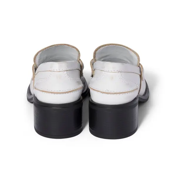 Miu Miu Decò Calf Leather Loafers