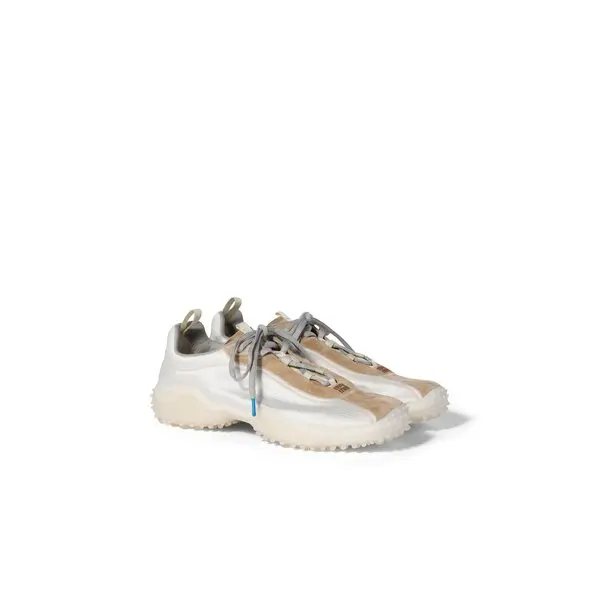 Miu Miu Bubble Technical Fabric And Suede Sneakers