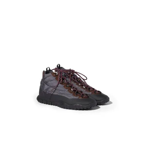 Miu Miu Tyre Technical Fabric Sneakers - Hematite