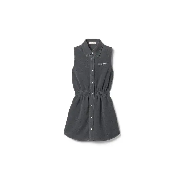 Miu Miu Fleece Dress